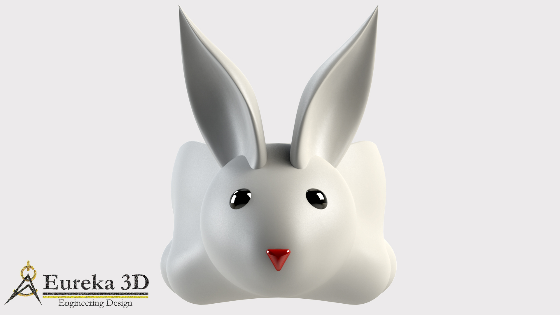 STL file CUTE RABBIT POT・3D printer design to download・Cults