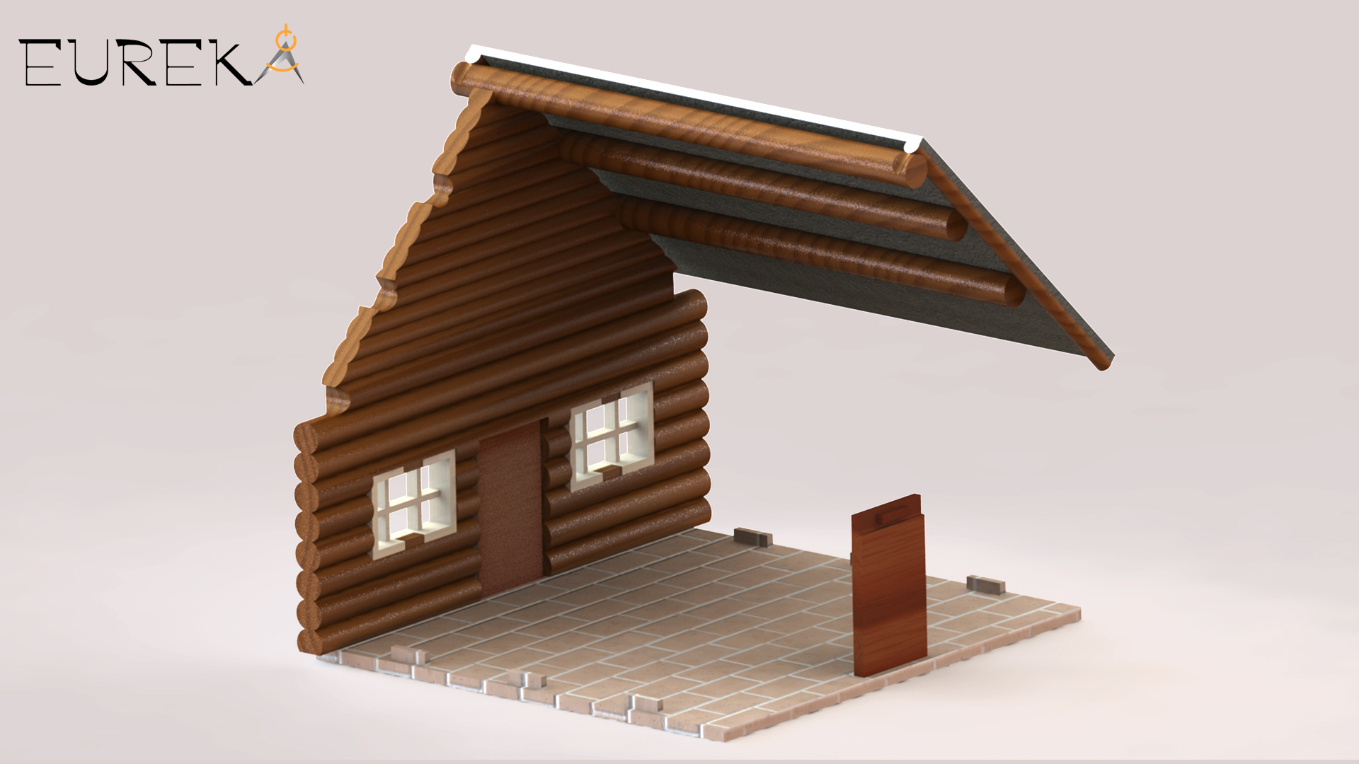 STL file CABAÑA/ CABIN / CABINE 🛖・3D printable model to download・Cults