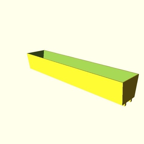 Download free 3D printer templates Side Trough for Tevo Tornado and ...