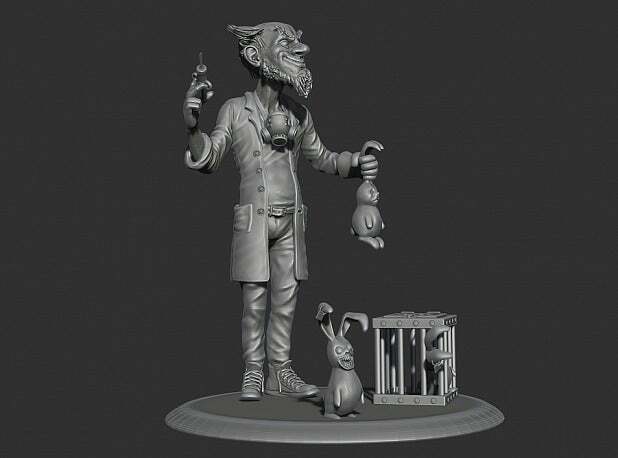 Free STL file Zombie Rabbits 🧟・3D printer design to download・Cults