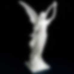 Download free 3D printer templates Angel statue with fire ・ Cults
