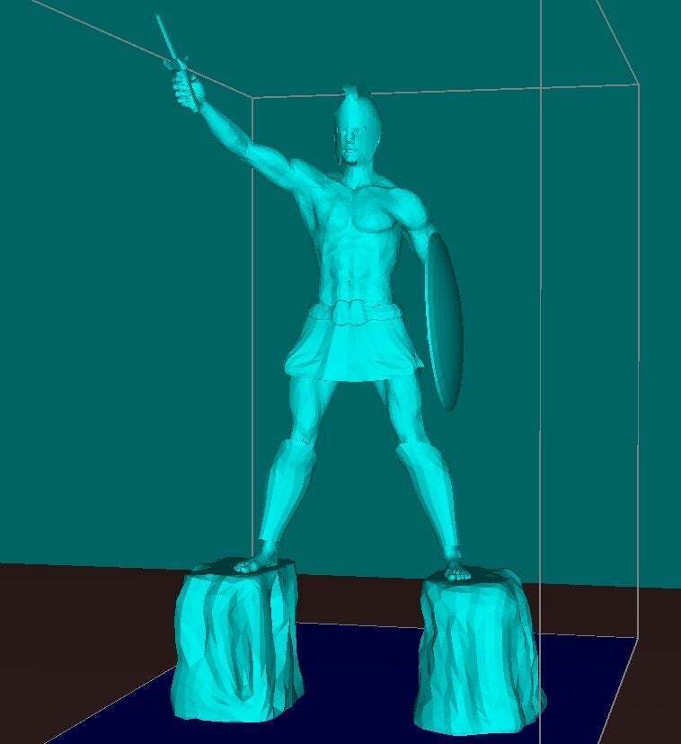 Бесплатный STL файл Titan of Braavos・3D-печать объекта для загрузки・Cults