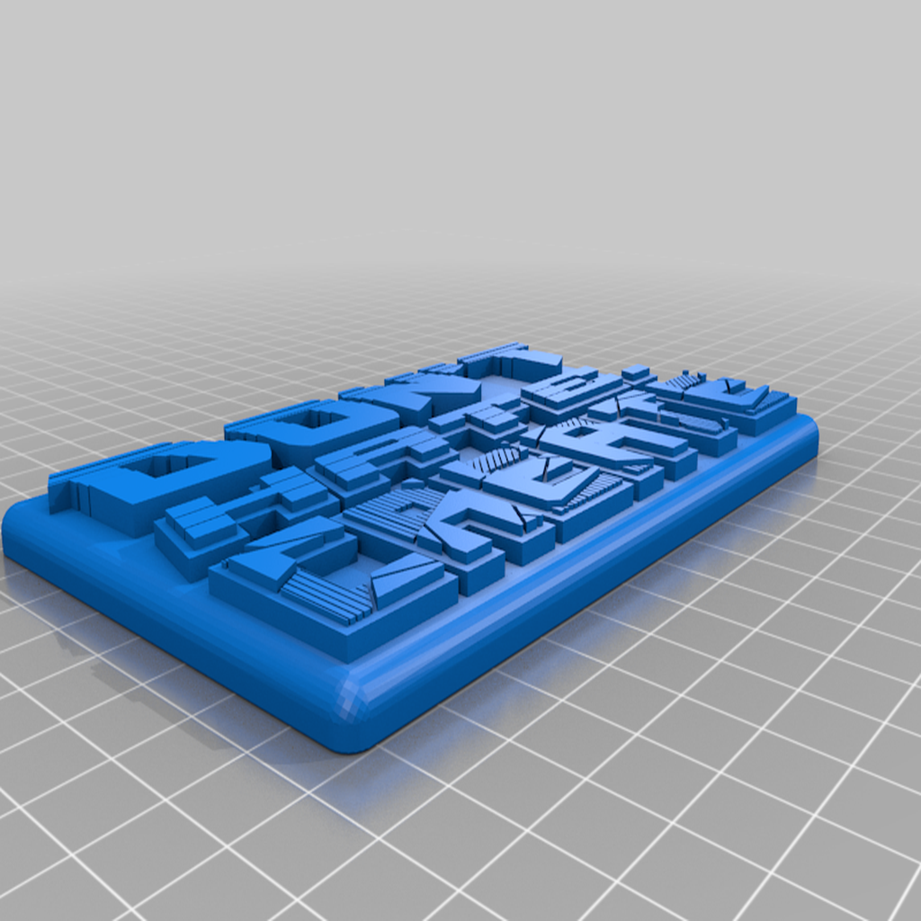 Free 3D file Sign Plaque For Maker Space/Shop・3D printable model to ...