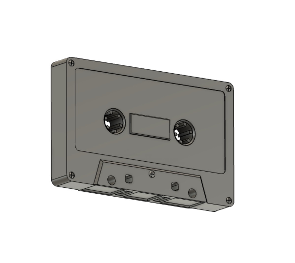 Archivo STL CASSETTE SOLID・Diseño de impresión en 3D para descargar・Cults