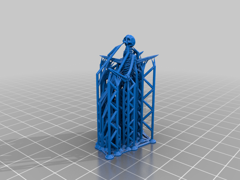 Free 3D file Skeleton from Land of Bones - SUPPORTED !! 💀・3D printer ...