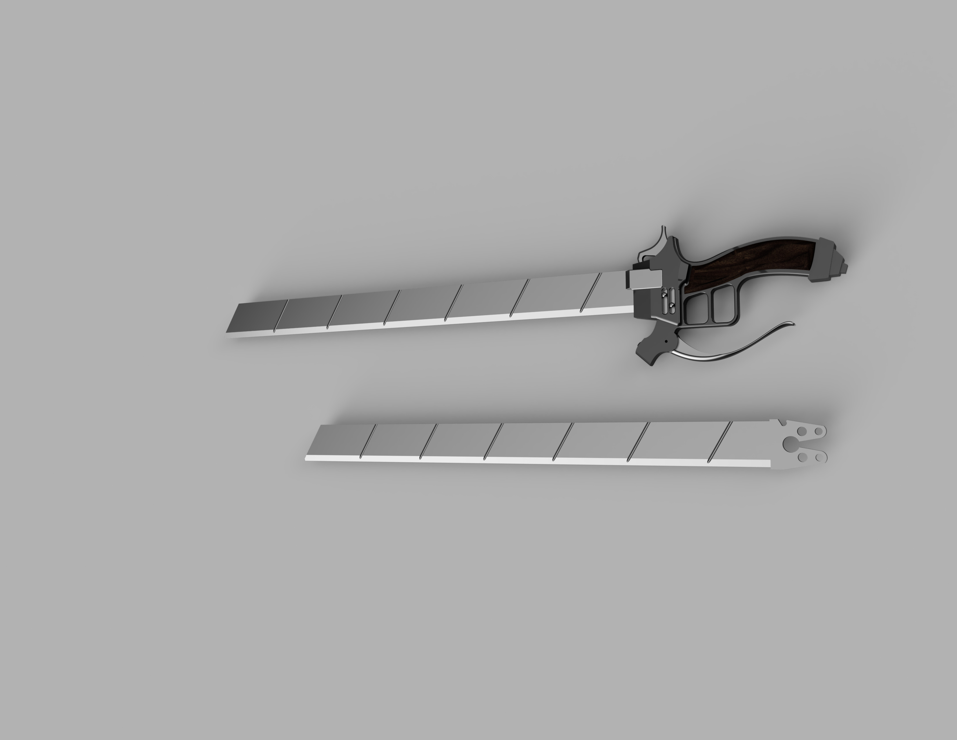 STL file Attack on titan sword・3D print model to download・Cults