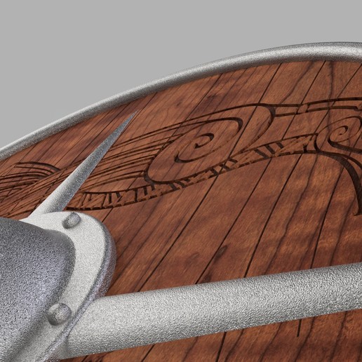 Download STL file Eivor shield • 3D printing model ・ Cults