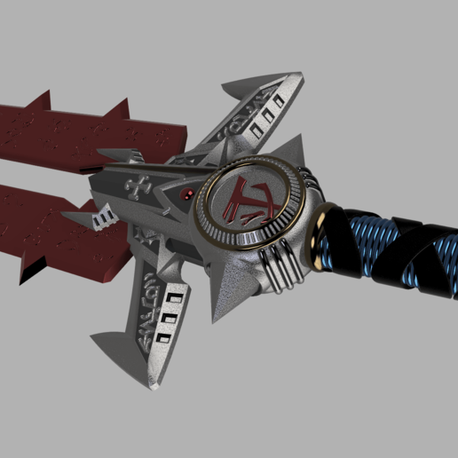 Download STL file Doom Eternal sword • 3D printing object ・ Cults