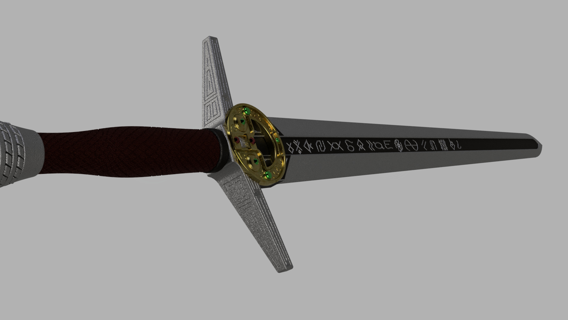 STL file Witcher steel and silver sword 🗡️・3D print design to download ...