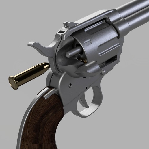 Download free STL files Revolver working model ・ Cults