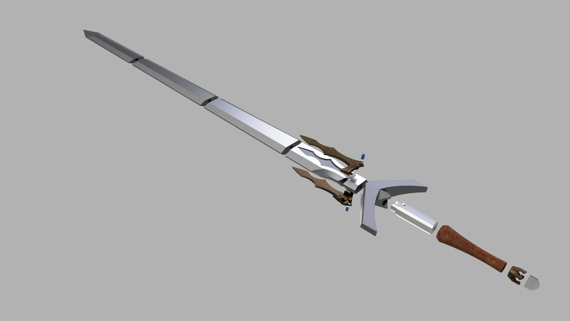 STL file Vesemir sword 🗡️・3D print design to download・Cults