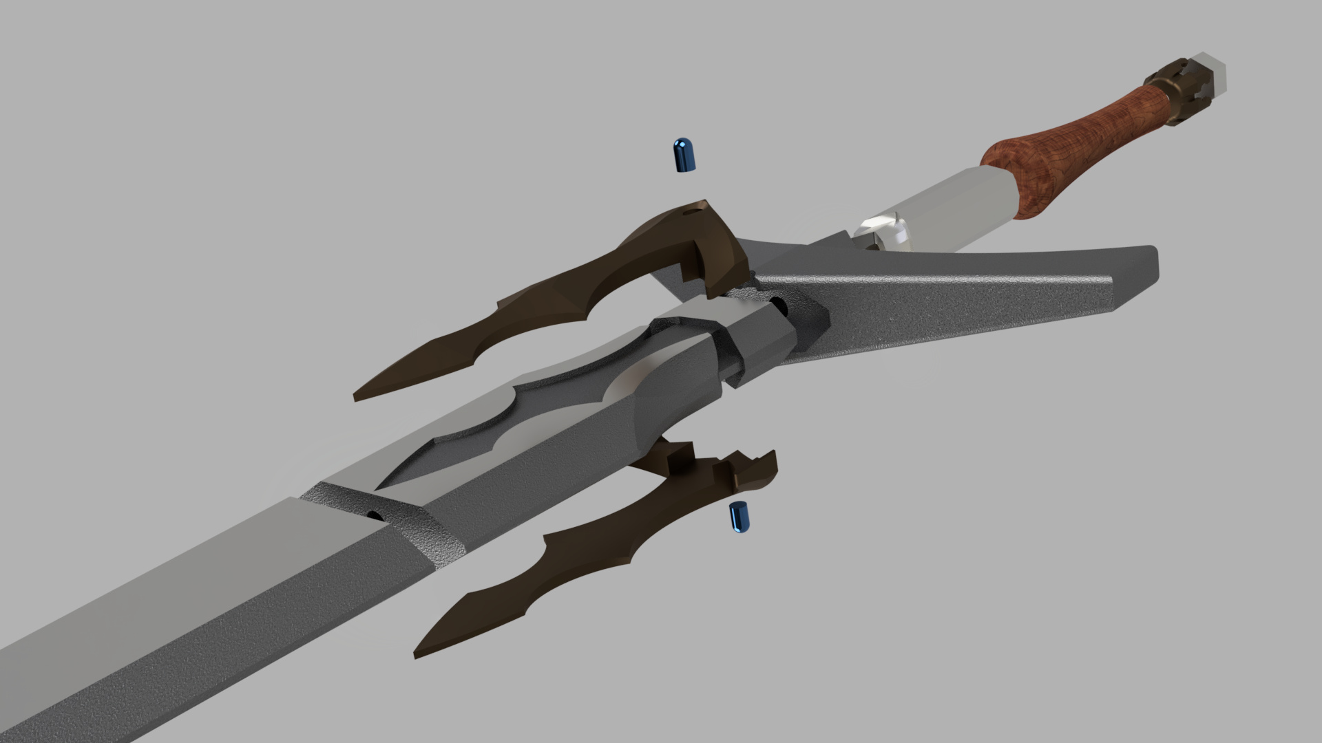 STL file Vesemir sword 🗡️・3D print design to download・Cults