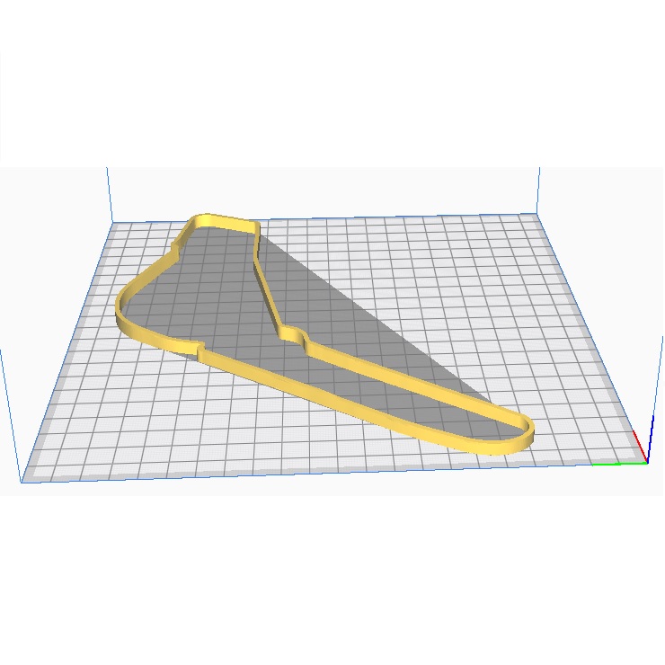 Fichier STL Piste de Monza avec élévation・Modèle pour imprimante 3D à ...