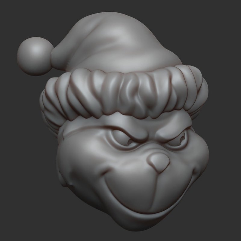 STL file Grinch Christmas toy 🎄・3D printer design to download・Cults