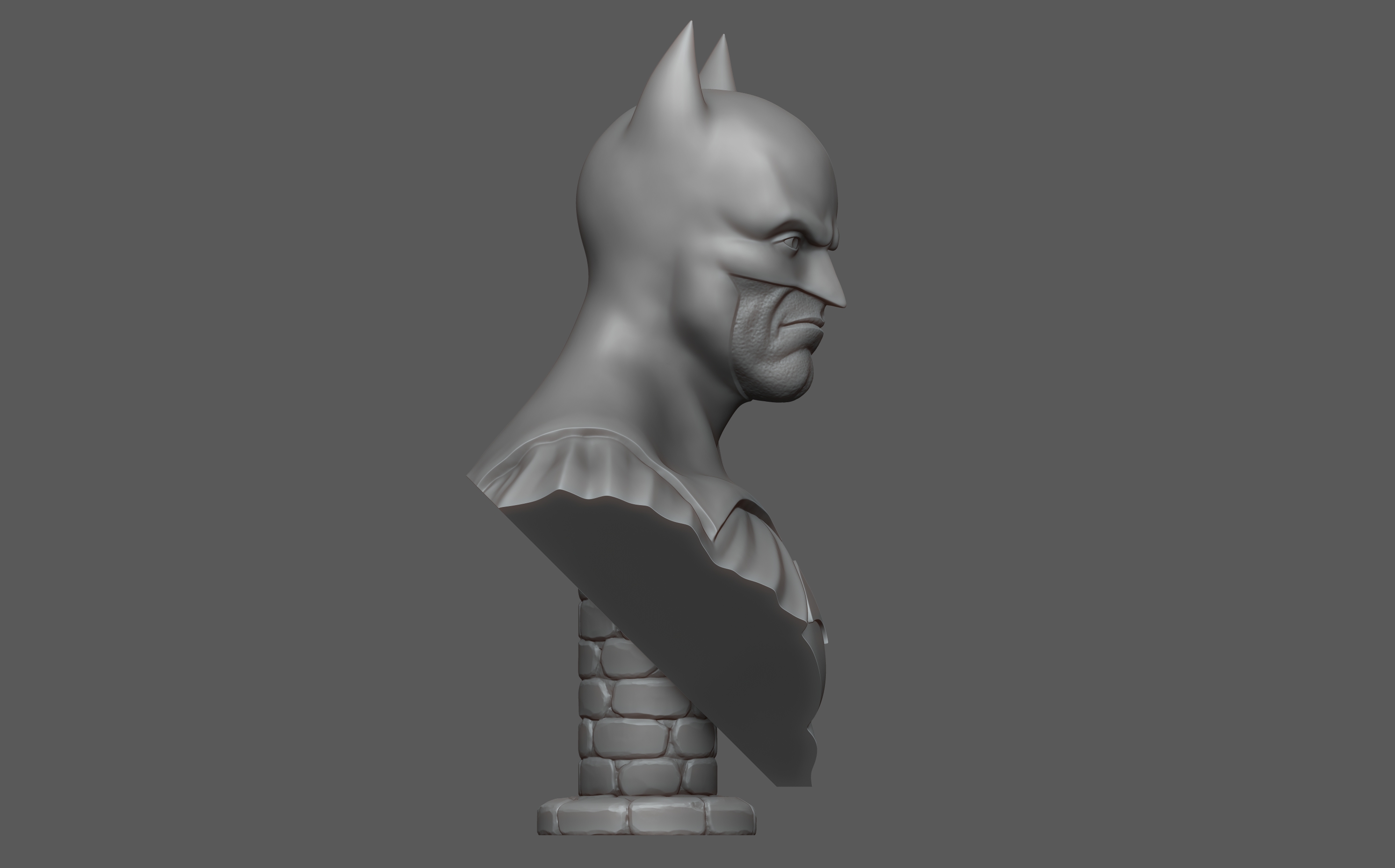 Télécharger fichier STL Buste de Batman • Objet à imprimer en 3D ・ Cults