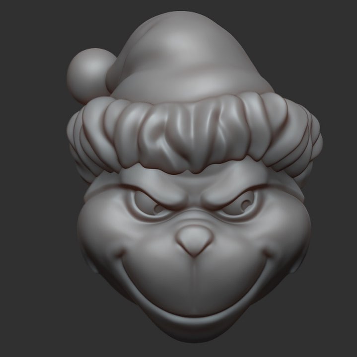STL file Grinch Christmas toy 🎄・3D printer design to download・Cults