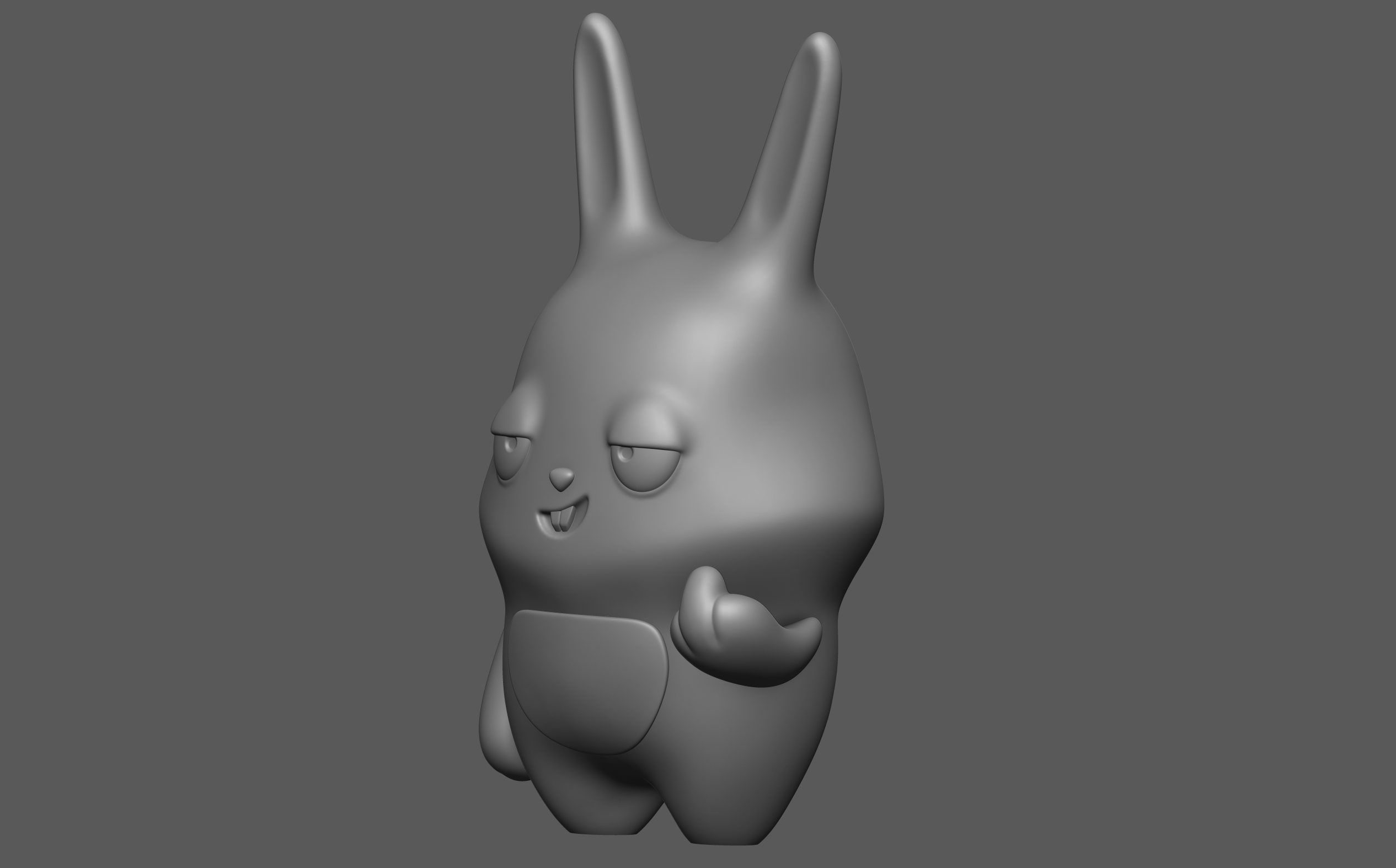 STL file Bad rabbit・3D printer model to download・Cults