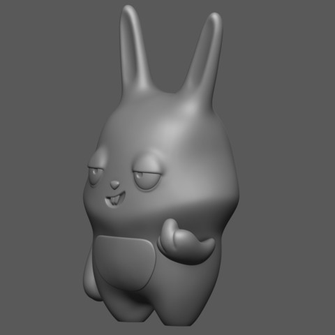 Download STL file Bad rabbit • 3D printable model ・ Cults