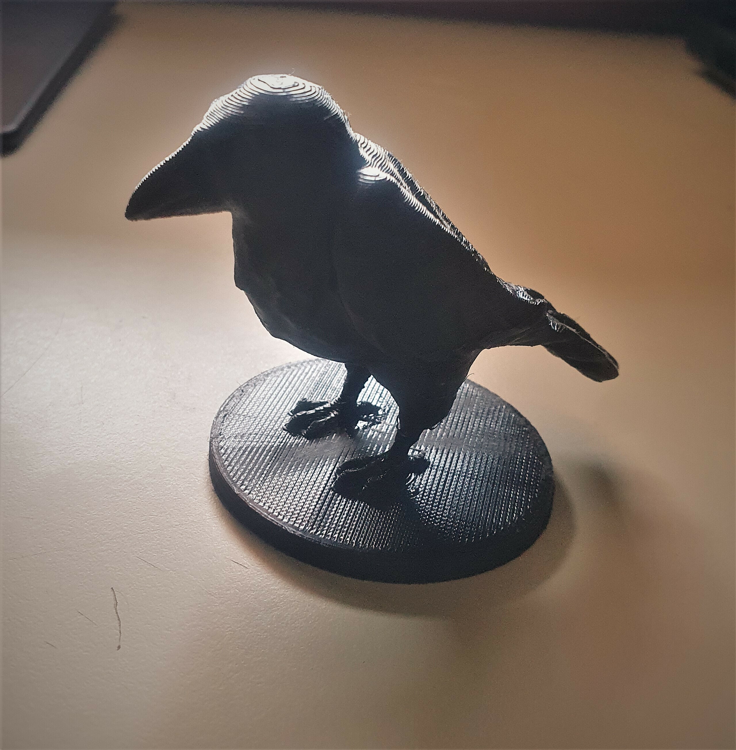 STL file Crow・3D printer model to download・Cults