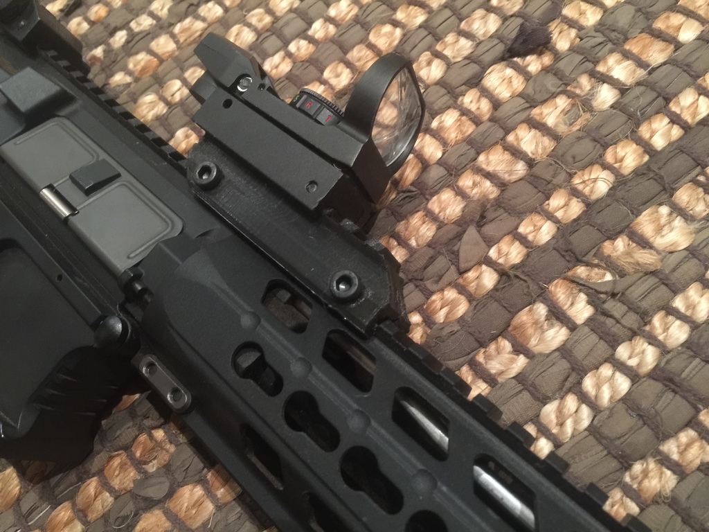 Free 3D file Picatinny Rail Riser 13mm - takes 25x5mm bolt・3D print ...