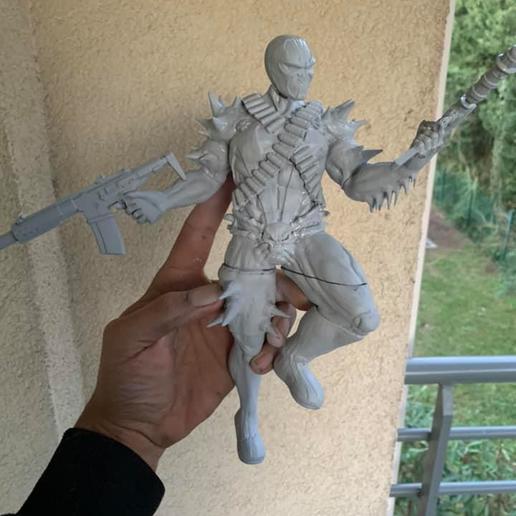 Download STL file Spawn (movie version) • Model to 3D print ・ Cults