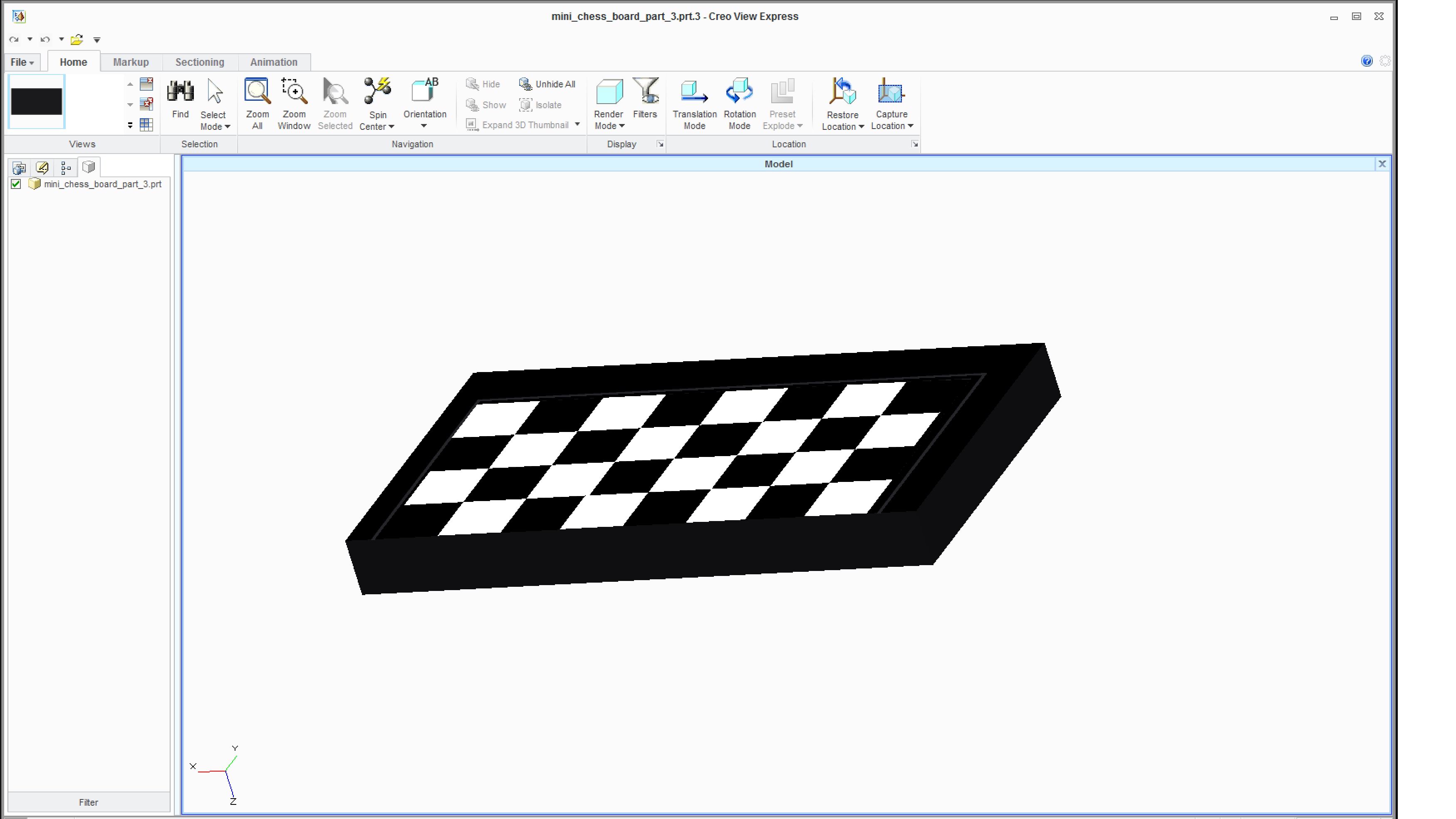STL file Mini Chess Board Full Set・3D printing design to download・Cults