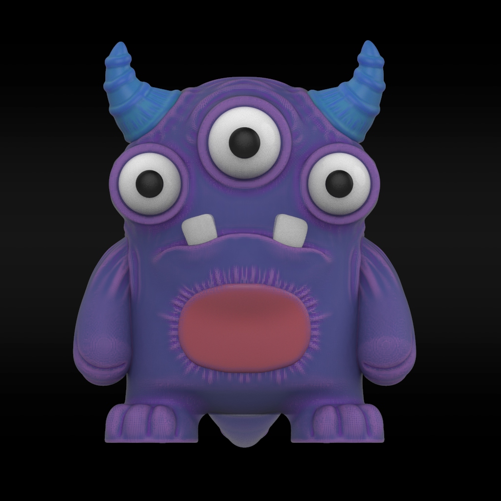 STL file Monster3・Model to download and 3D print・Cults