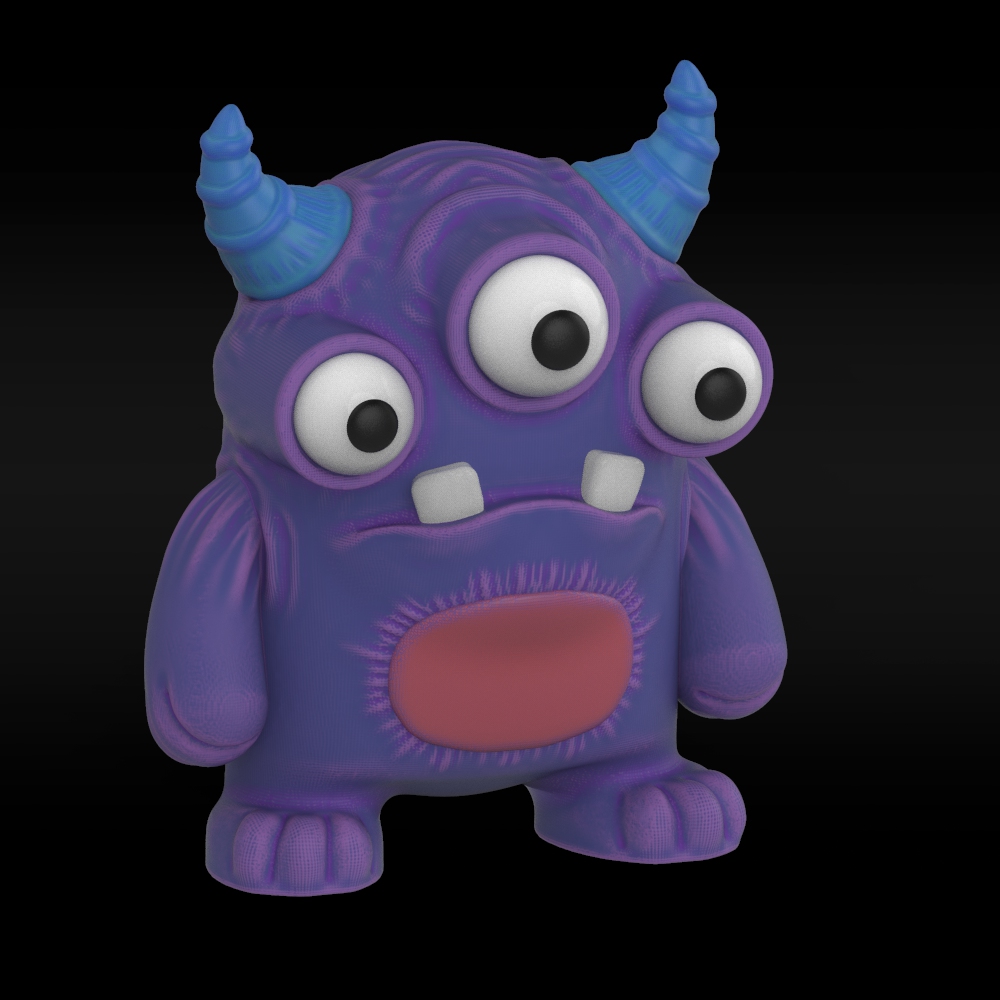STL file Monster3・Model to download and 3D print・Cults