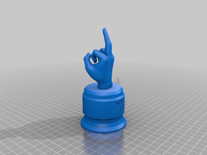 Free 3D file You're #1 Trophy・3D printable model to download・Cults