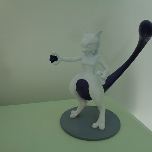 Download STL file Mewtwo • 3D printable model ・ Cults