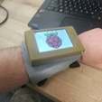 Download free STL Wrist mounted Touch Pi: Portable Raspberry Pi A+ ・ Cults