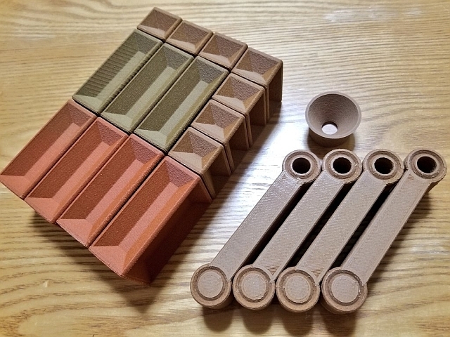 Free STL file Marble track building blocks toy 🏗️・3D printer design to ...