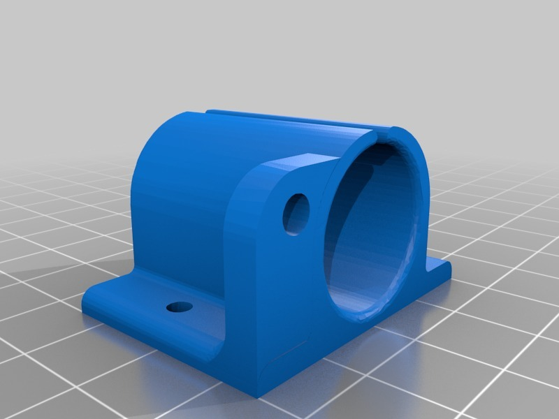 Free 3D file y axis bearing holder 10mm with endstop・3D print model to ...