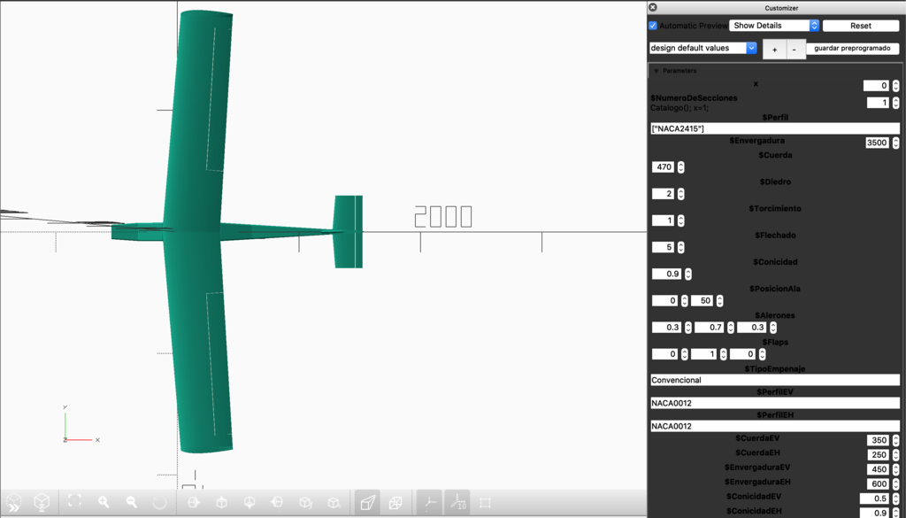 Free STL file Parametric Aircraft ️・3D print design to download・Cults