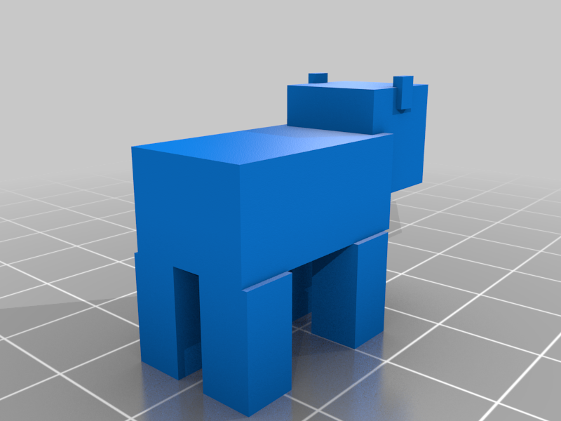 Free STL file Minecraft Chess・Model to download and 3D print・Cults
