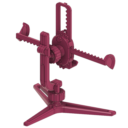 Download 3D printing designs Adjustable Phone Stand ・ Cults