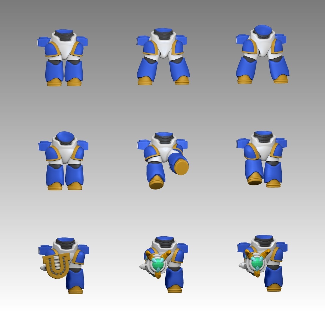 3D file My Little Marines Tactical Pony Squad 🎲・3D print design to ...