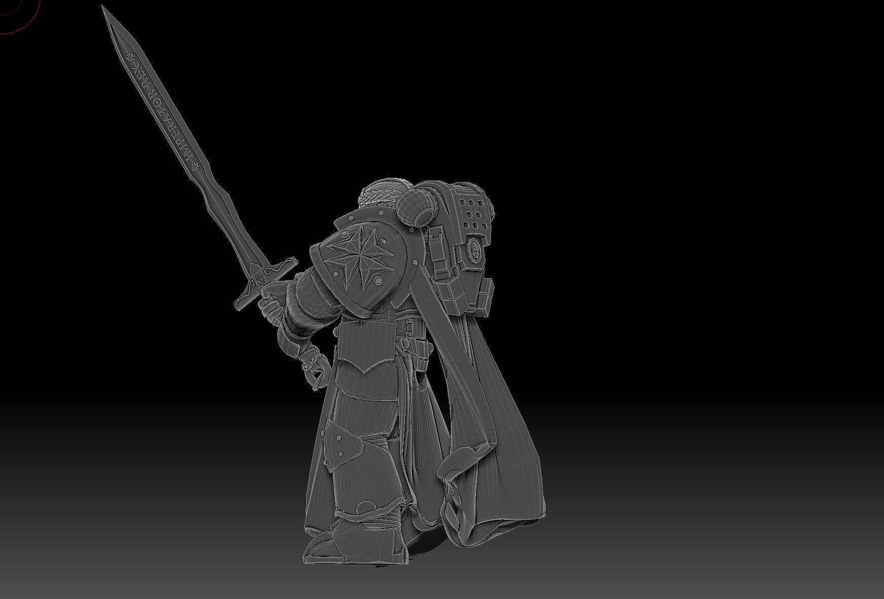 Archivo STL gratis Caballero de los Cruzados Oscuros - Edición Clásica ...