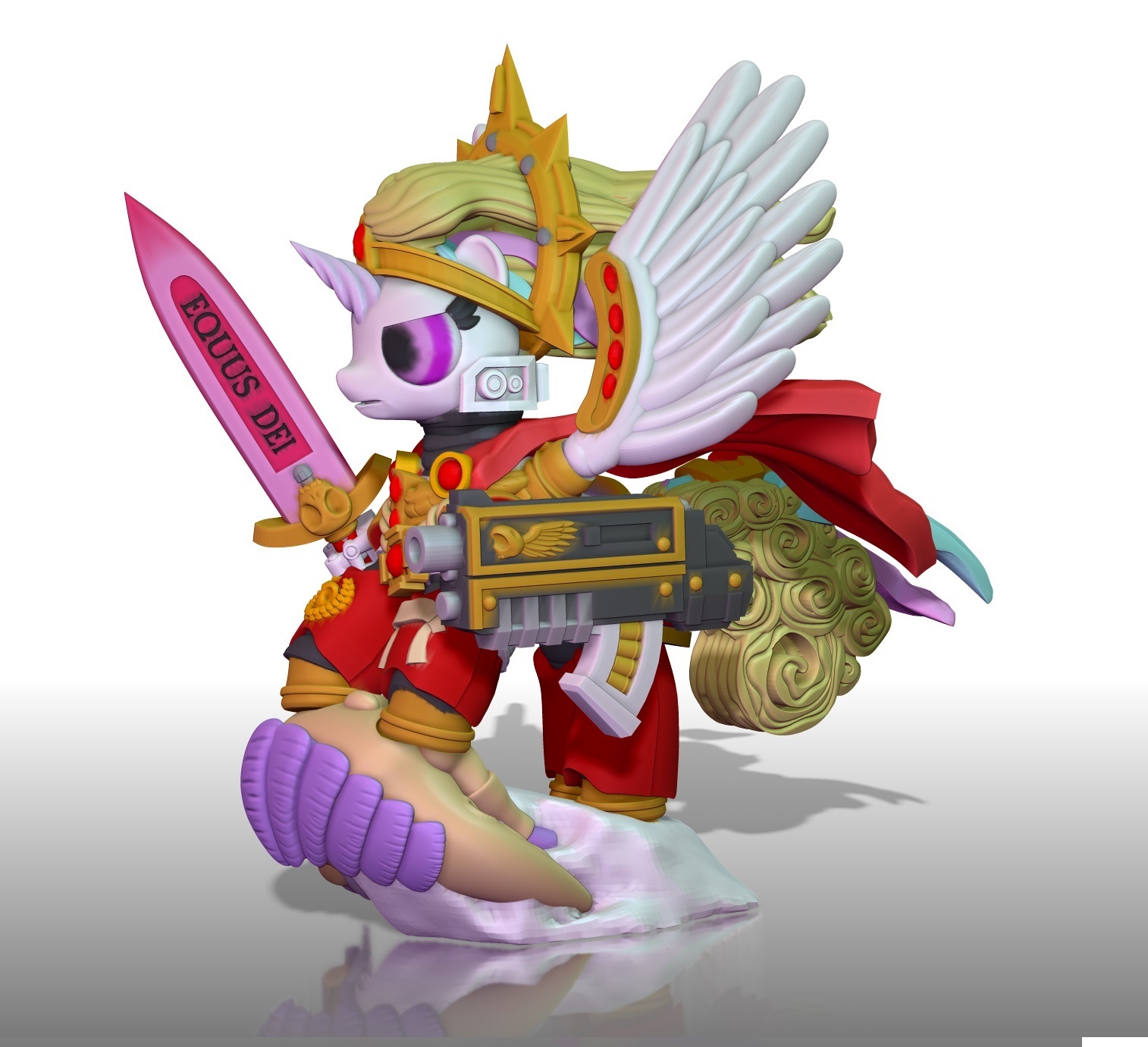 3D file My Little Marine Captain Kit・Model to download and 3D print・Cults