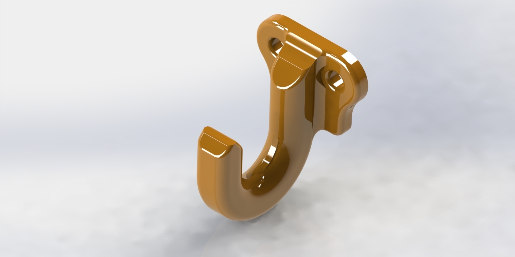 Archivo STL Gancho super resistente 🔧・Idea de impresión 3D para ...