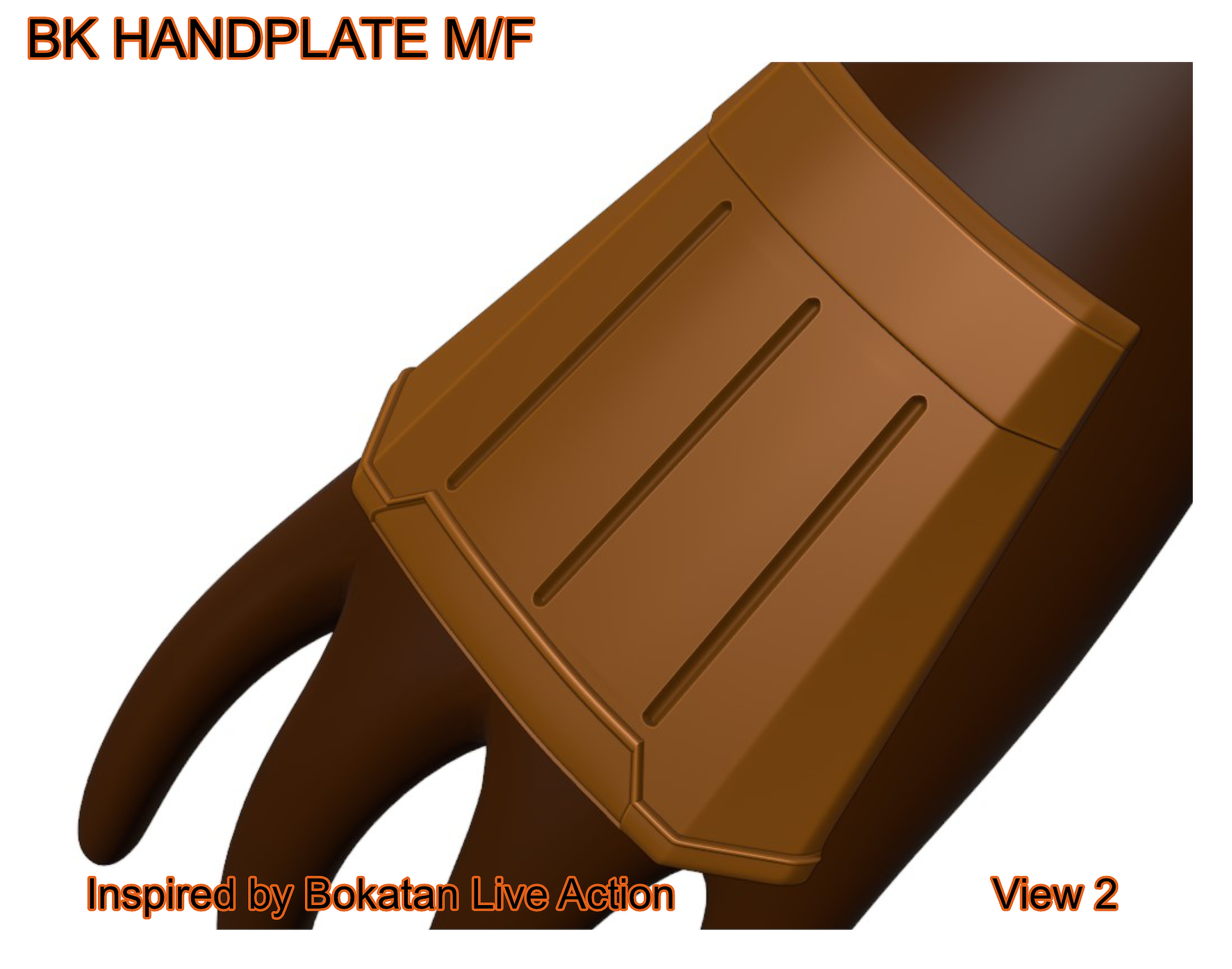 3D file Hand Armor [BK]・Design to download and 3D print・Cults