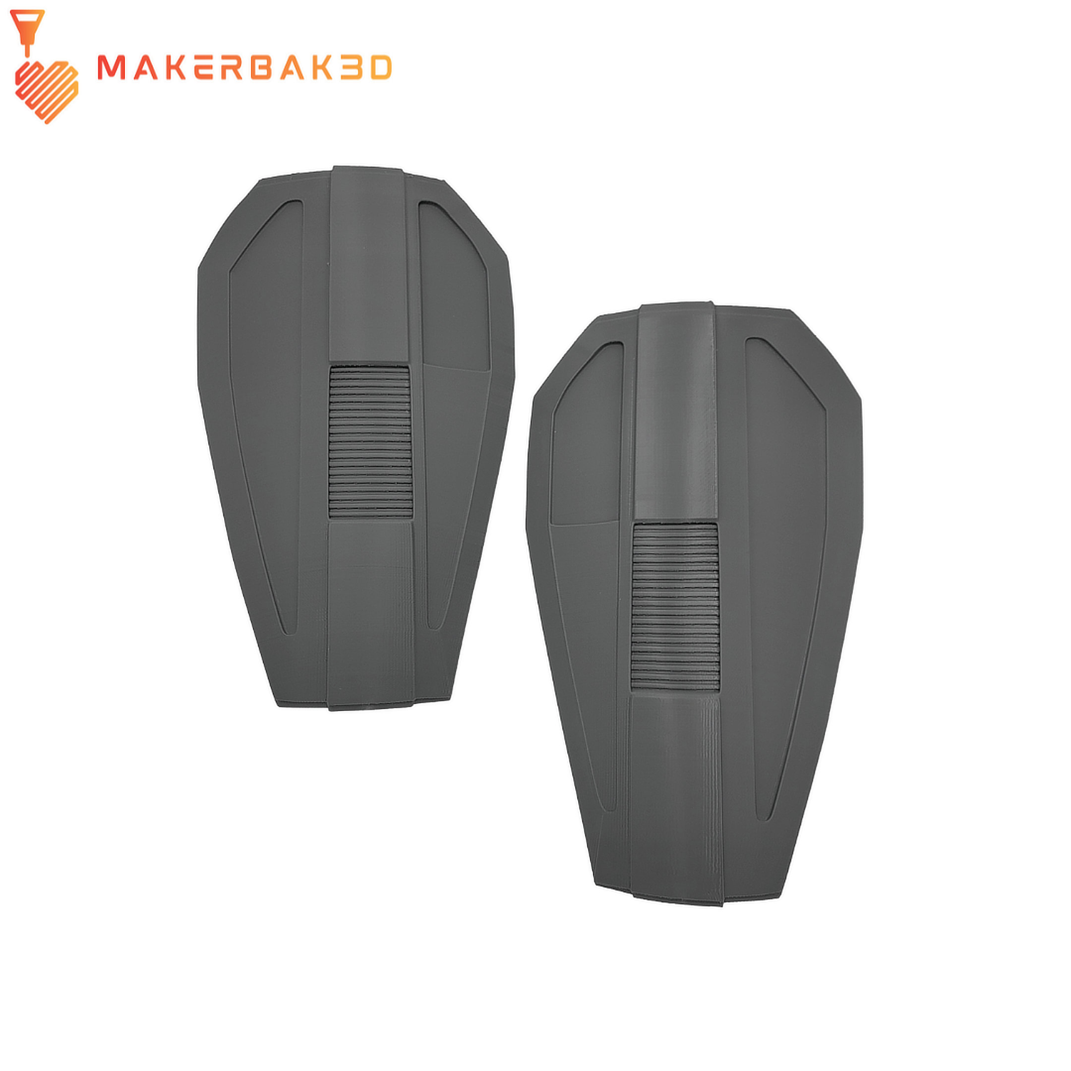 3D file Female Hip/Thigh Armor [BK]・3D print design to download・Cults