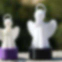 Download free STL file Lid for Angel Tea Light • Design to 3D print ・ Cults