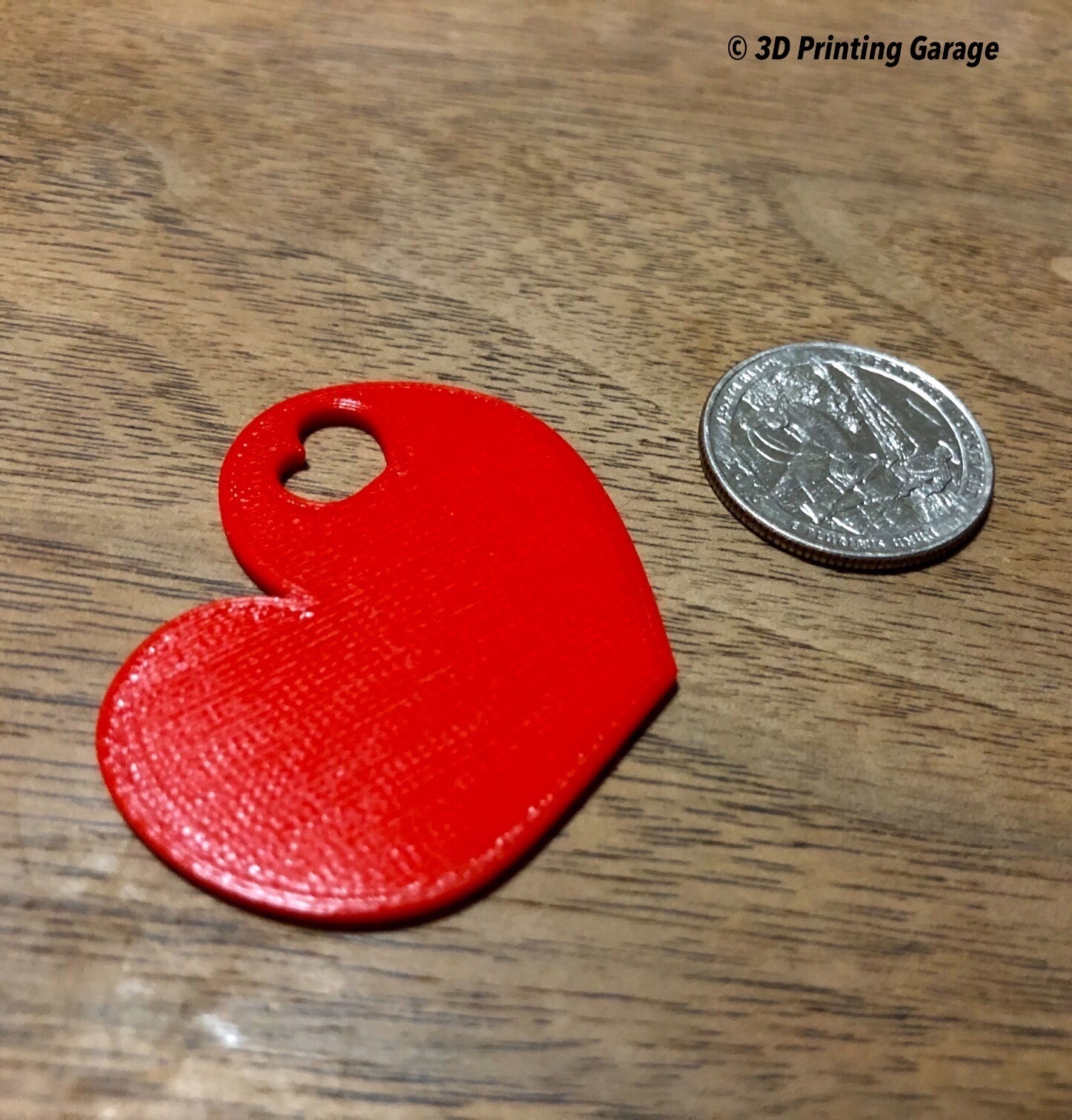 Free STL file Heart - Keychain・Design to download and 3D print・Cults