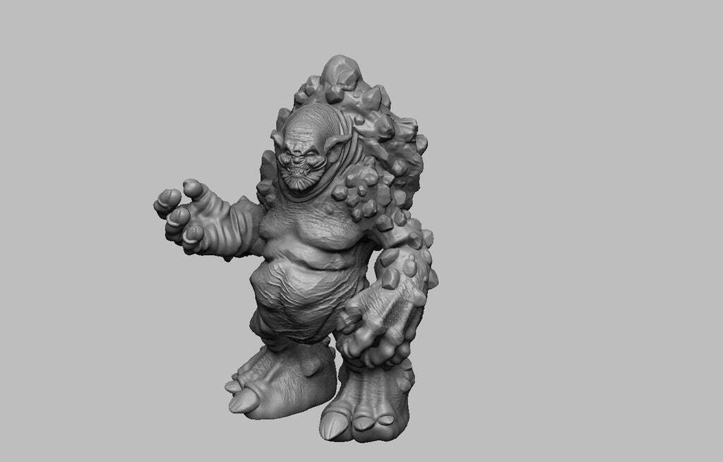 Free STL file The Witcher 3 - Troll 🧌・3D printing template to download ...