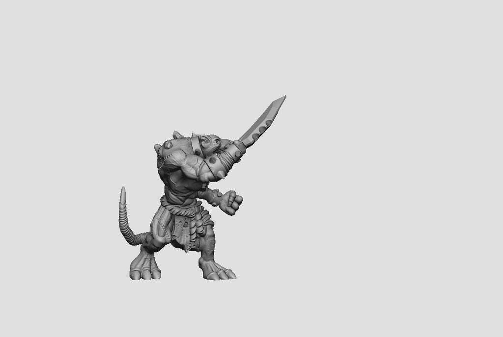 Free STL file Mutant Rat Monster 🐀・3D print design to download・Cults