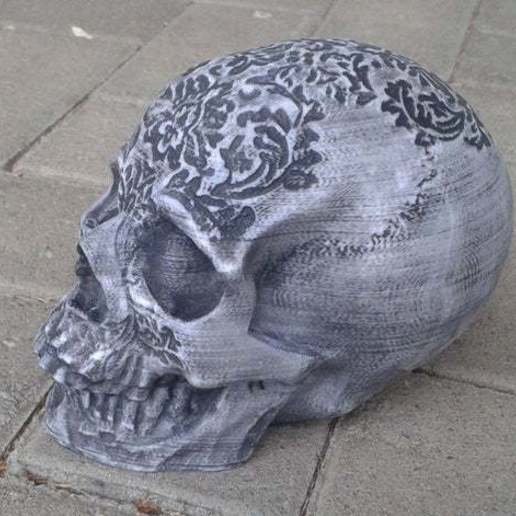 Download free STL file skull money box • 3D print model ・ Cults