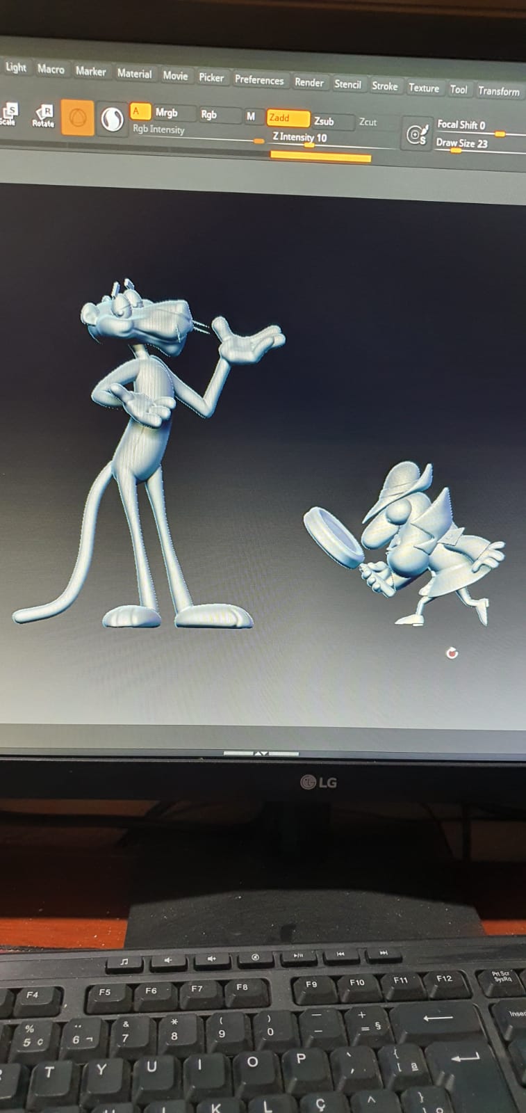 3D printed Yeti • made with Elegoo mars 2 pró・Cults