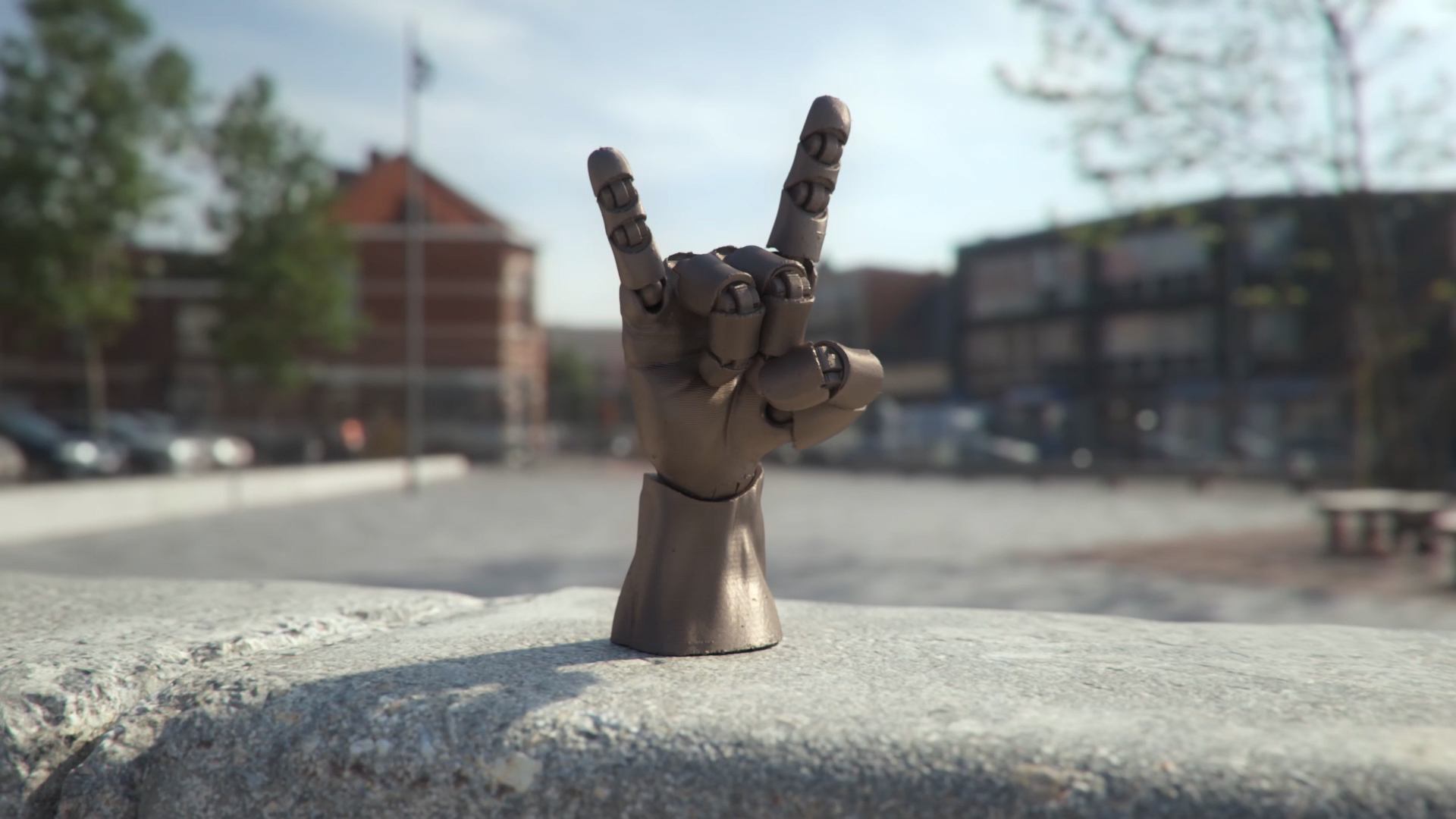 3D file Articulated Poseable Hand ・Model to download and 3D print・Cults