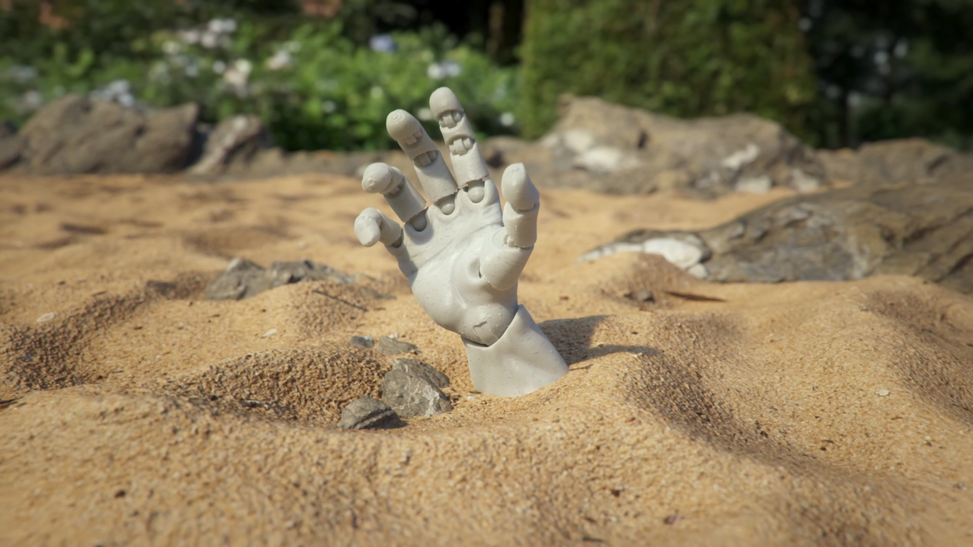 3D file Articulated Poseable Hand ・Model to download and 3D print・Cults